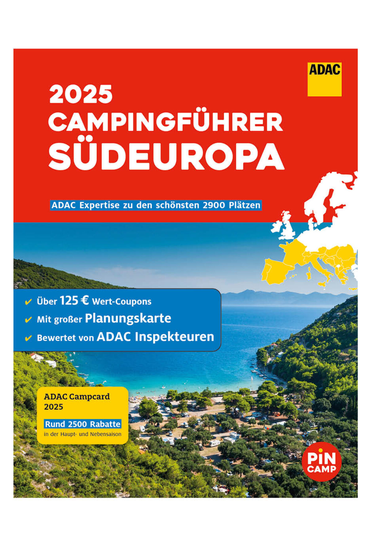 Campingführer Südeuropa ADAC 2025 | ÖAMTC